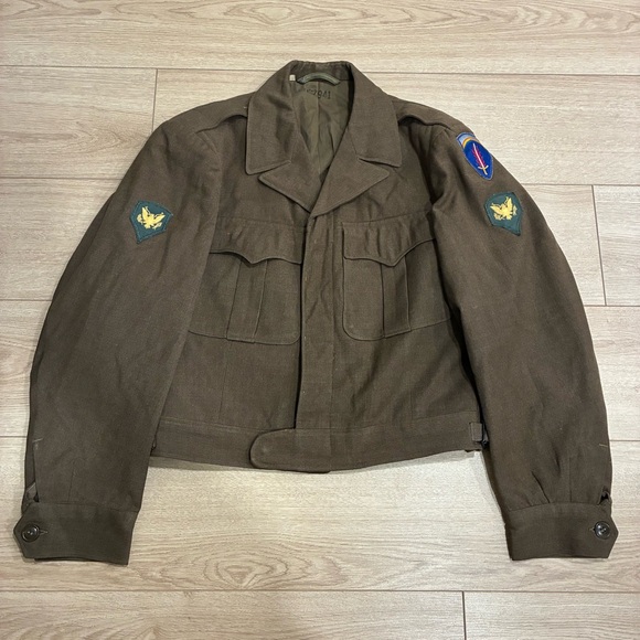 American Vintage | Jackets & Coats | Vintage Wwii World War Ii Wool Ike ...